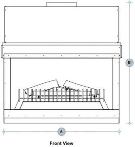 GD8 Gas Fire - The Fire Dept.